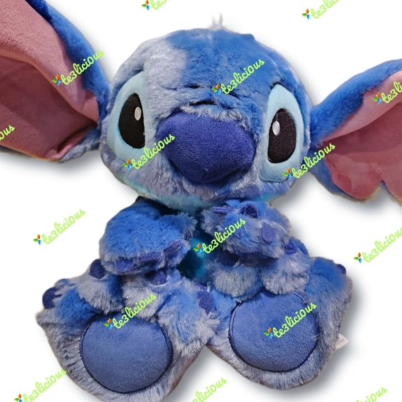 Disney | Accessories | Disney Parks Stitch Big Feet Plush | Poshmark